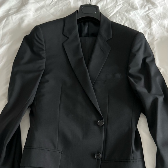 Dior | Suits & Blazers | Black Dior Suit 48r | Poshmark